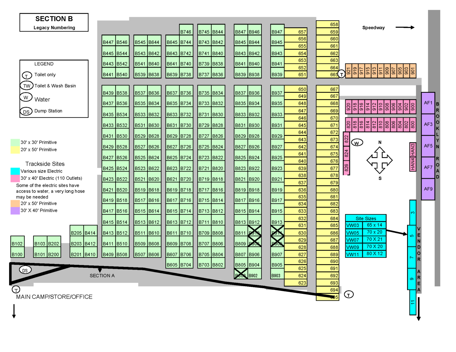 Campground Maps - The Groves of Michigan - Campground and Event Center